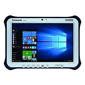 Panasonic Toughpad FZ-G1 MK5, Intel Core i5-7300U 2.60GHz, 10.1 Gloved Multi Touch + digitizer, 8GB, 128GB, WiFi, Bluetooth, 4G LTE Multi Carrier, Windows 10 Pro, Webcam (Renewed)