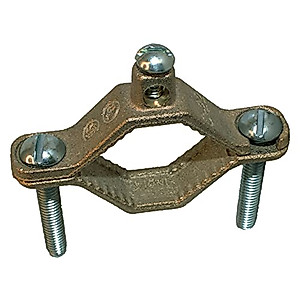 Sigma Electric ProConnex 41311 Ground Clamp 1-1/4 to 2-Inch, 1-Pack, Bronze