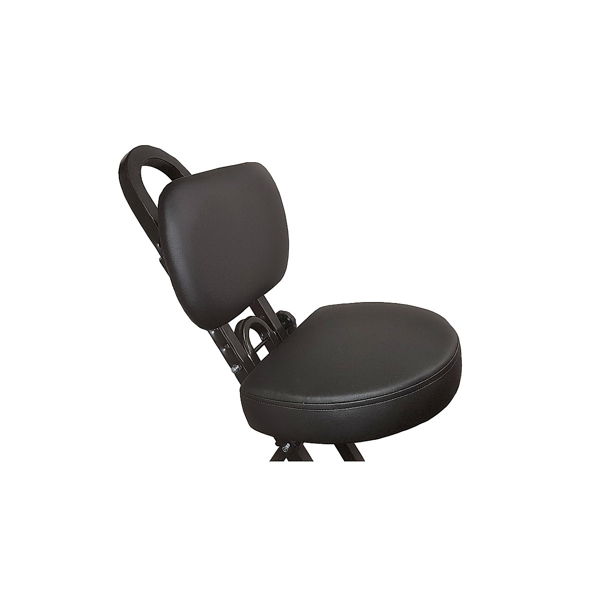 Libedor Height Sit Stand Stool Bench Standing aid Frame Colour Silver & Black Loads up to 300 Lbs