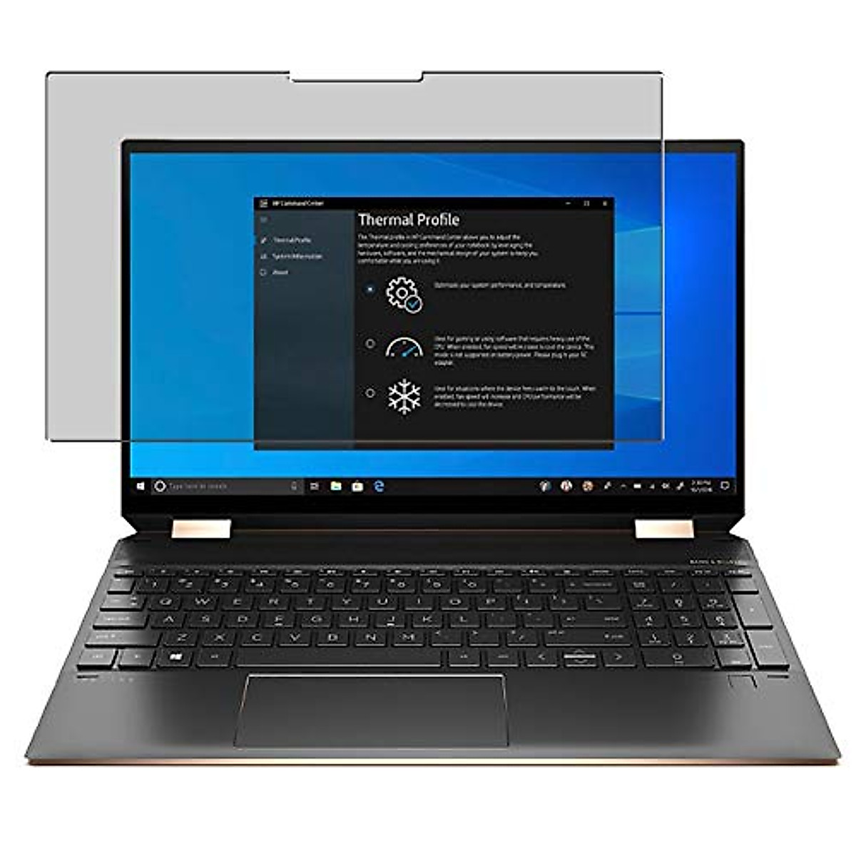 Puccy Privacy Screen Protector Film, compatible with HP Spectre x360 15-eb0000 2 in 1 15.6" Anti Spy TPU Guard （ Not Tempered Glass Protectors ） New