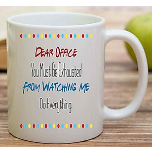 Sarcasm Gift for Secretary Clerks, an Ideal Housewarming Present for Women Humor, Sarcastic Quote on 11 Oz White Ceramic Coffee Mug