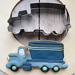 LILIAO Truck Cookie Cutter - 4.8 x 2.3 inches - Stainless Steel