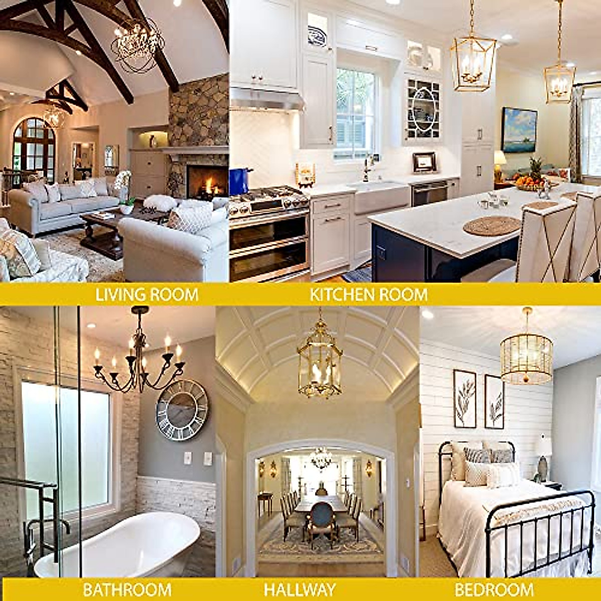 AMDTU E12 60 Watt Equivalent Frosted LED Candelabra Bulb Candle CA10 Chandelier Light Dimmable Small Base, Ideal for Dining Rooms, Living Rooms, and Porch, Long-Lasting Light for Cozy Indoor Settings