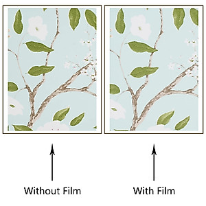 LaCheery Clear Contact Paper Peel and Stick for Crafts Clear Contact Paper Roll Self Adhesive Clear Wall Protector Sheet Waterproof Transparent Contact Paper for Kitchen Backsplash Furniture 17.7"x80"