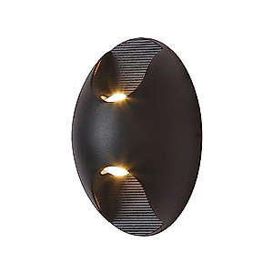 WENZIFI Modern Outdoor Wall Lights IP65 Waterproof Outside Porch Lights Up and Down Lighting Wall Sconce Fixtures Die Cast Aluminum Wall Mounted Lamps for Porch Courtyards Garage Foyer