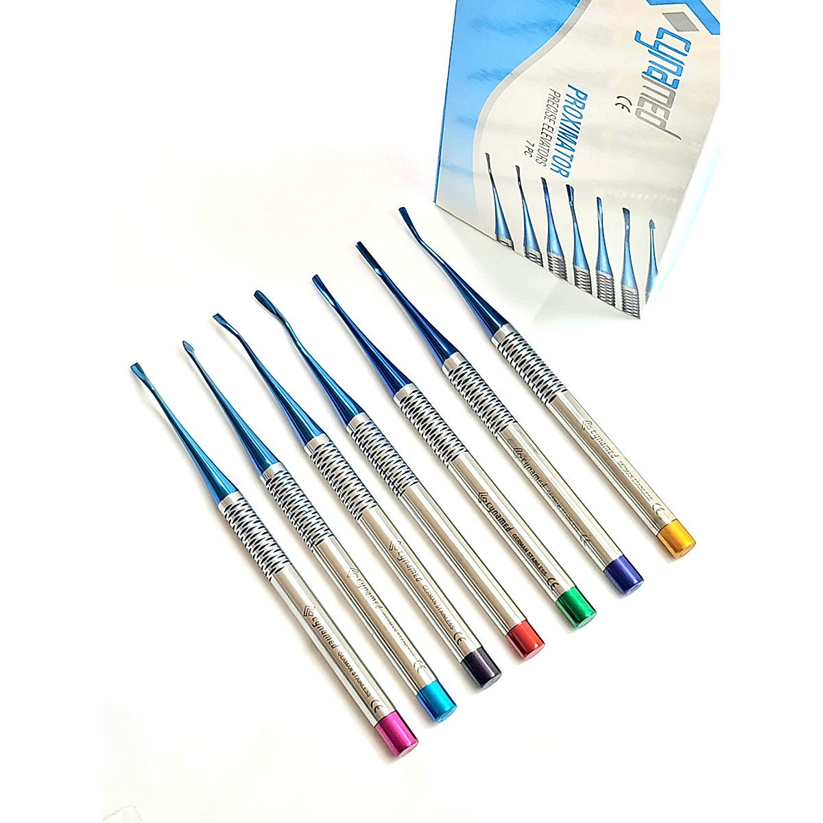 Premium German Dental Proximators/Luxating Elevator Set of 7 Dental Instruments