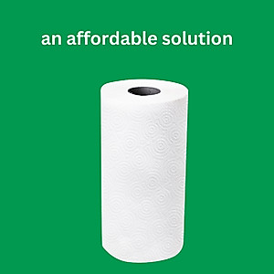 Amazon Basics 2-Ply Paper Towels, Flex-Sheets, 6 Rolls (Pack of 2), 12 Value Rolls total (Previously Solimo)
