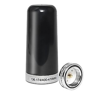Anina 3DB Gain GMRS Antenna NMO Mount, Dual-Band UHF VHF 136-174MHz 400-470MHz, 3.5” Antenna NMO Connection for Midland Car Truck Ham Radio Amateur Mobile Radio Two Way Radio Marine Boat VHF Radio