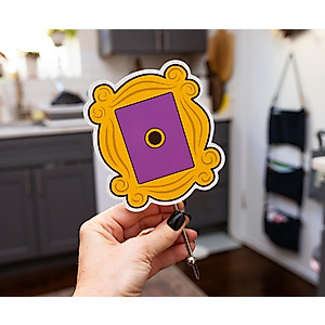 Friends Icons Die-Cut Coat Hanger Wall Hooks, Set of 3 | Ready To Mount Decor, Storage Rack Organizer For Hanging Jackets, Hats, Purses