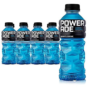 POWERADE, Electrolyte Enhanced Sports Drinks w/ vitamins, Mountain Berry Blast, 20 fl oz (pack of 8)