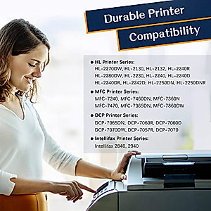 Colorking TN450 TN 450 Compatible Toner Cartridge Replacement for Brother TN450 TN420 TN-450 Toner for FAX-2840 2940 MFC-7240 HL-2270DW HL-2280DW HL-2230 HL-2240 MFC-7860DW DCP7065DN Printer(2 Black)