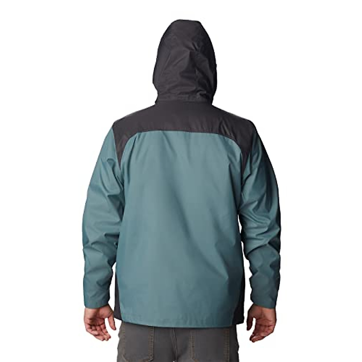 Columbia Men's Glennaker Lake Rain Jacket, Metal/Shark, Medium