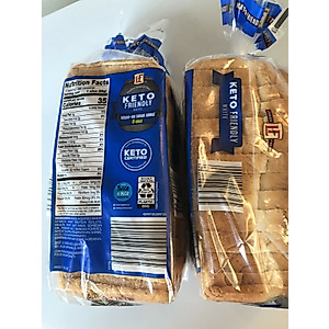 ALDI L’OVEN FRESH Keto Friendly White Bread 2 Loaves (WHITE)