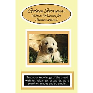 Golden Retriever: Word Puzzles for Golden Lovers