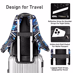 Kids Backpack for Boys Elementary Kindergarten Preschool Middle School Bag Bookbag Teen Boys Cute Anime Luminous Large 16-inch Laptop Backpack 8 9 10 11 12 13 14 15 Year Old Child Mochila Para Niños