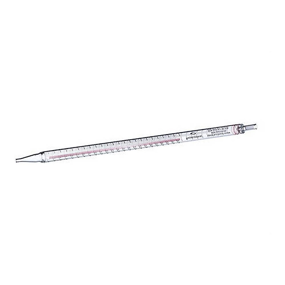 Greiner Bio-One 760180 CELLSTAR Polystyrene Serological Pipette, 25 mL Volume, Sterile, 1/10 Graduations, Red Color Code, Paper/Plastic Single Wrapped (Pack of 200)