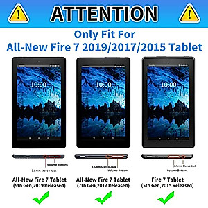 CGFGHHUY for Kindle Fire 7 Tablet Case 2019/2017 Release 9th/7th Generation 7 inch Lightweight Protective PU Leather Smart Stand Cover with Auto Wake Sleep - China Dragon