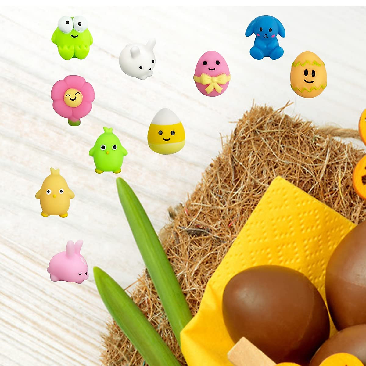 Jofan 36 PCS Mochi Squishy Toys Kawaii Squishies Dinosaur Unicorn Sea Animals Stress Relief Toys for Kids Boys Girls Party Favors Birthday Gifts