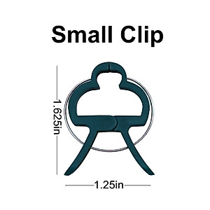 RayLynn Products 100 Piece Garden Plant and Vine Support Clips, (Pack of 100 Small)