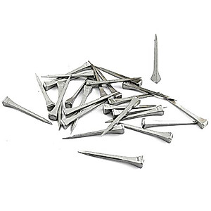 DZS Elec 100pcs Steel 2 Inches E5 Horseshoe Nail Stainless Steel Horseshoe Tools for Horse Training Equestrian Sports