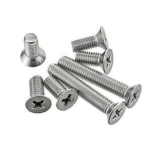 M3x7mm 20Pcs Countersunk Flat Head Phillips Screws 304 Stainless Steel Machine Screws (M3x7mm, 20Pcs)
