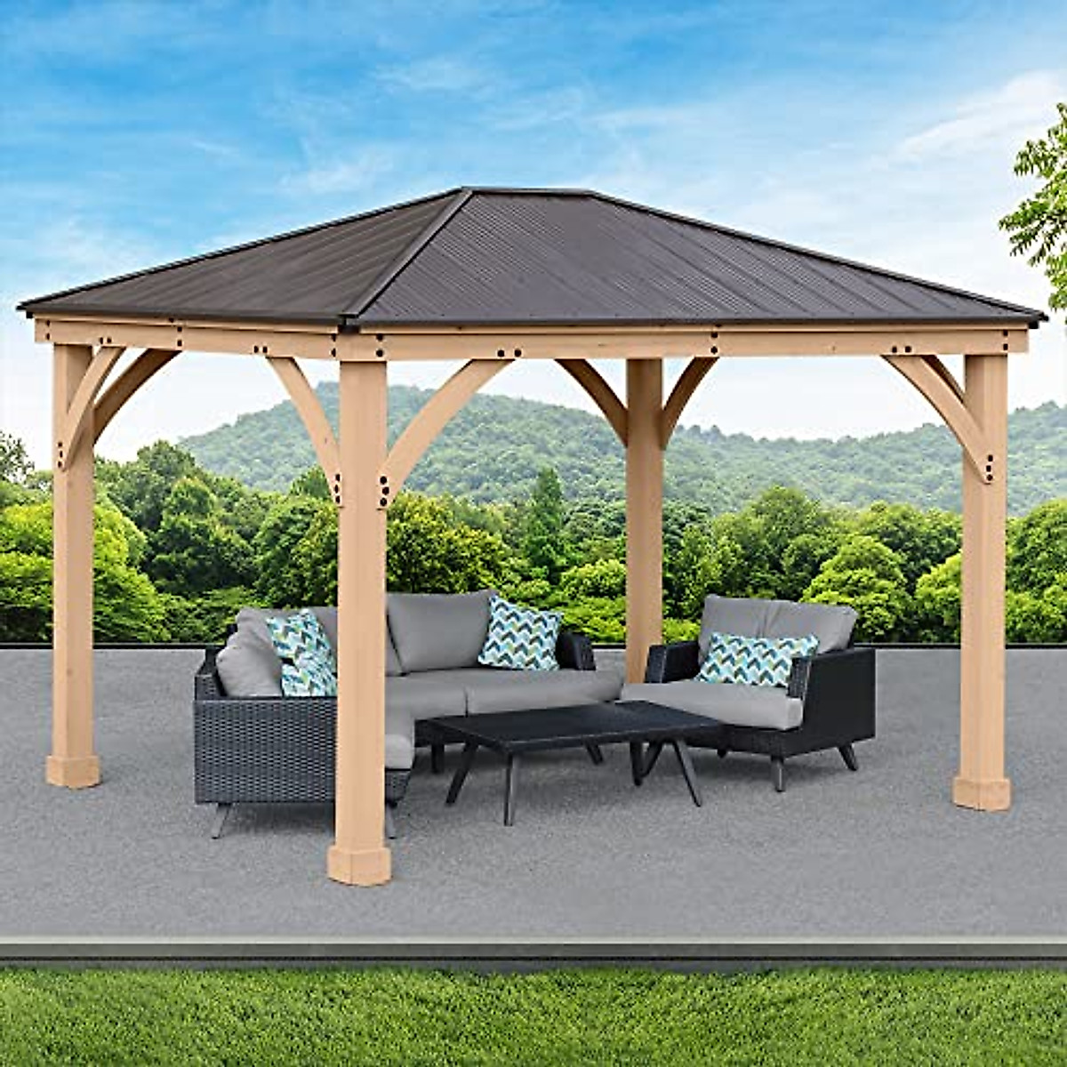 Yardistry 10' x 12' Meridian Gazebo