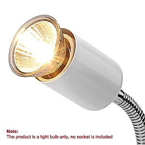 YOUTHINK Reptile Heat Lamp, 50W UVA+UVB Full Spectrum Reptile Heat Lamp Bulb for Turtle Aquarium Aquatic Reptile Lizard Habitat Heat Light