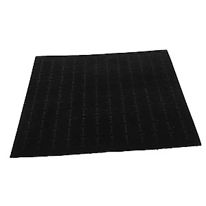 Alipis jewelry sponge pad drawer jewelry organizer tray 120 slots jewelry insert earring foam insert ring holder display tray travel jewelry ring tray for jewelry display mat bracelet