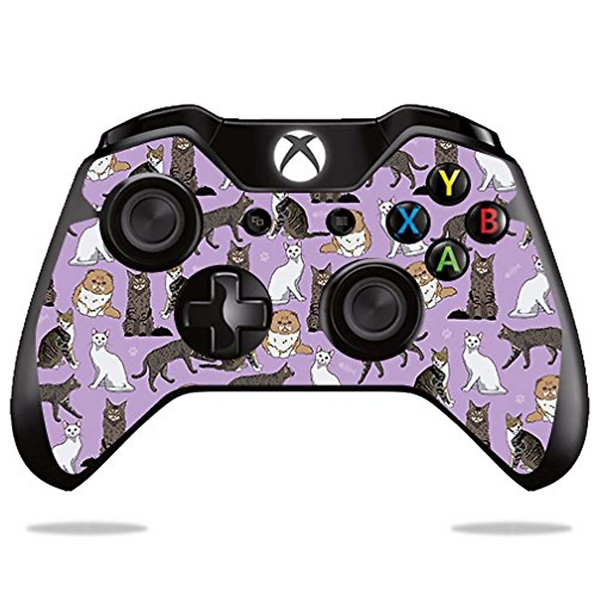 MightySkins Skin Compatible with Microsoft Xbox One or One S Controller - Cat Chaos | Protective, Durable, and Unique Vinyl wrap Cover | Easy to Apply, Remove, and Change Styles | Made in The USA