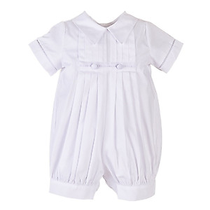 One Small Child David 9 Months Christening Baptism Blessing Outfit for Boys White