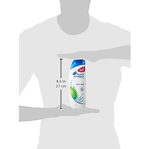 Head and Shoulders Green Apple Daily-Use Anti-Dandruff Shampoo, 13.5 fl oz