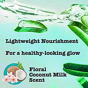 Maui Moisture Nourish & Moisture + Coconut Milk Shampoo + Conditioner to Hydrate and Detangle Curly Hair, Lightweight Daily Moisturizing Shampoo, Vegan, Silicone & Paraben-Free, 13 Fl Oz