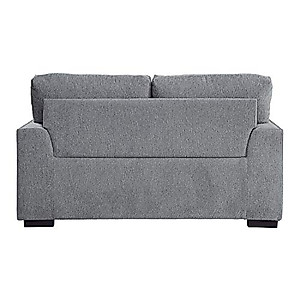 Lexicon Winona Living Room Loveseat, Gray