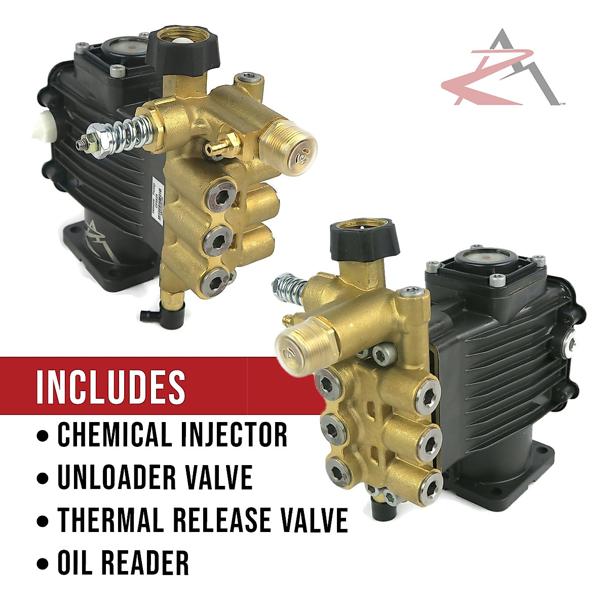 The ROP Shop | 3600 PSI Pressure Washer Pump 2.5 GPM, 6.5 HP for Simpson 90036, 90037, 90028