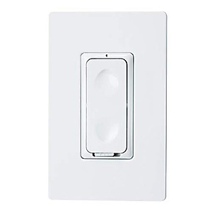 Intermatic CA600 InTouch Wireless 600-Watt Wall Dimmable Switch, White, Ivory or Light Almond