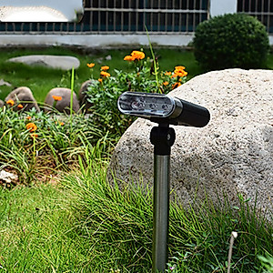 ZHUANYIYI Outdoor Solar Spotlights, Waterproof Landscape Lights for Courtyard Lawns, and Decorative Lights for Home Garden Fence Pavement Lighting