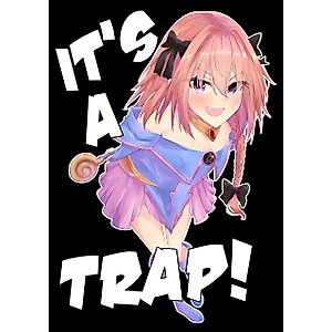 Dark Magician Girl Astolfo "It's A Trap" Card Sleeves - 50 ct
