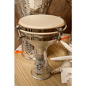 Mid-East Tunable Aluminum Finger Doumbek 5"x8"