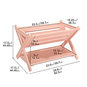 WDSHIYI Kids' Book Caddy with Shelf, Kids Bookcase Storage with Shelf, Kids Book Storage Organizer for Toddlers