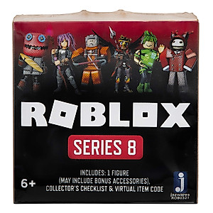 Roblox Action Collection - Series 8 Mystery Figure 1 -Pack [Includes 1 Exclusive Virtual Item]