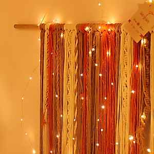 Outdoor Solar String Lights 2 Pack 33ft 100 LED Fairy Lights Waterproof Copper Wire 8 Modes Solar Fairy Lights for Bedroom Christmas Party home wedding decorations Garden Indoor Decor warm white