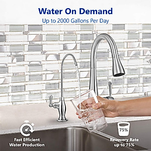 600 GPD Commercial Reverse Osmosis RO Membrane Replacement Filter for RO System – High Rejection Low Flow RO Water Filtration System Membrane – 3”x 11.75” 600 Gallon per Day Filter – Express Water