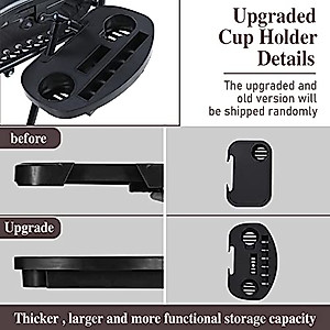 Sophia & Willliam Padded Zero Gravity Chair Recliner Lounge Chair with Free Cup Holder (Grey)