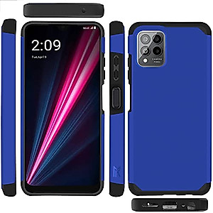 HRWireless Compatible for Revvl 6X Pro 5G, Revvl 6 Pro 5G Phone Case (Pro Version Quad Camera) Ultimate [Shockproof] Heavy Duty (Magnetic Mount Friendly) Premium Dual-Layer Cover for Protection