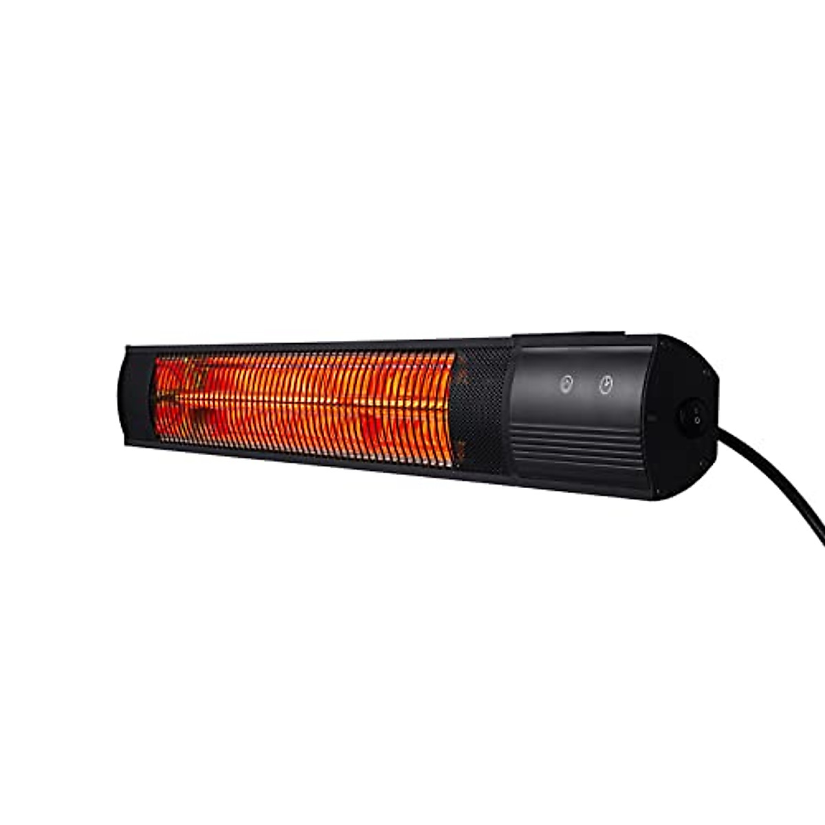 Newair Outdoor Electric Infrared Wall Patio Space Heater, 1500 Watts, Rose Gold Radiant Tube Heating, Remote Control, 2 Wall Mounts, Mounting Hardware for Outdoor Spaces, Patios, Porches and More