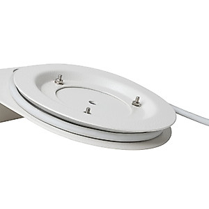 shinar Metal Wall Mount Compatible with Sonos Era 100, Bracket Accessory Stand Compatible with Sonos Era 100 Integrated Cable Management Max. 12 kg white (2-Pack, White)