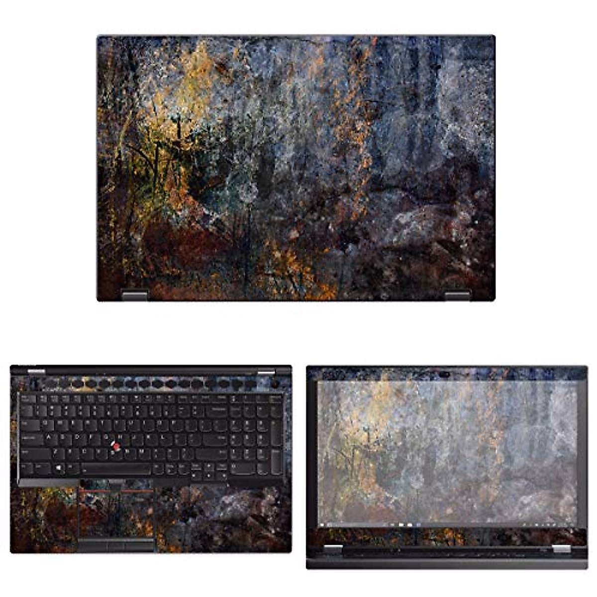 Decalrus - Protective Decal Skin Sticker for Lenovo ThinkPad P53 (15.6" Screen) case Cover wrap LEthnkpd15_P53-146