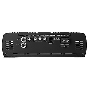 NVX XAD13 2000W RMS 1-OHM Stable Full Bridge Class D High Power Competition Monoblock Car Audio MOSFET Amplifier with Remote Subwoofer Level Control