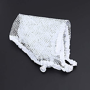 Cabilock Animal 2pcsset Elastic Corner Hammock Organizing and Removable Net for Xxcmwhite Animal Stuffed Pet with Displaying Cord Plush