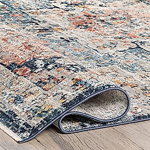nuLOOM Celeste Persian Vintage Area Rug, 4' x 6', Multi